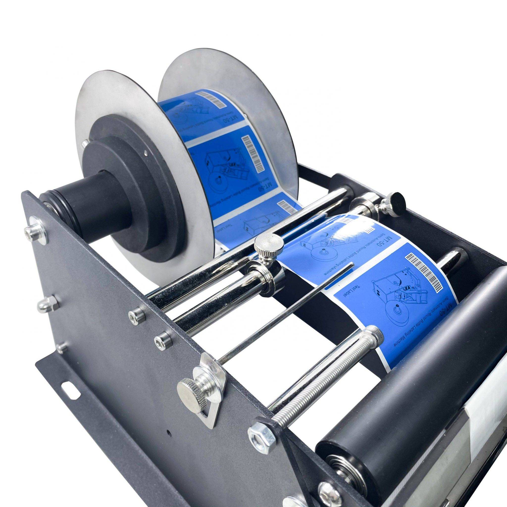 MT-30 Label Sticking Machine for Round Bottle Manual Labeling Machine ...