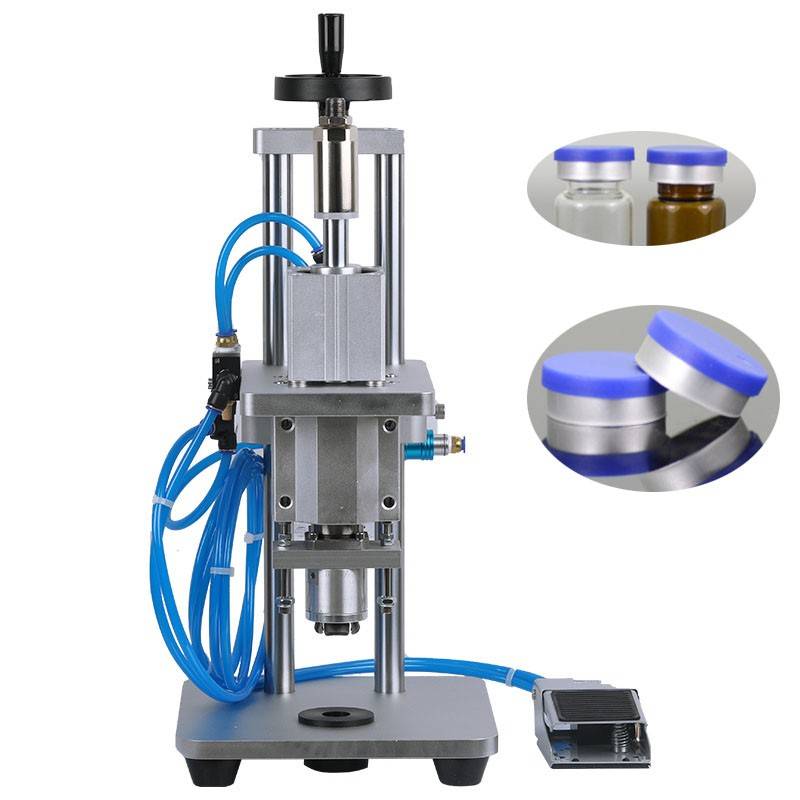 Pneumatic Capping Machine Oral Liquid Penicillin Bottle Capper Aluminum ...