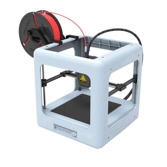 Orange / White Mini 3D Printer