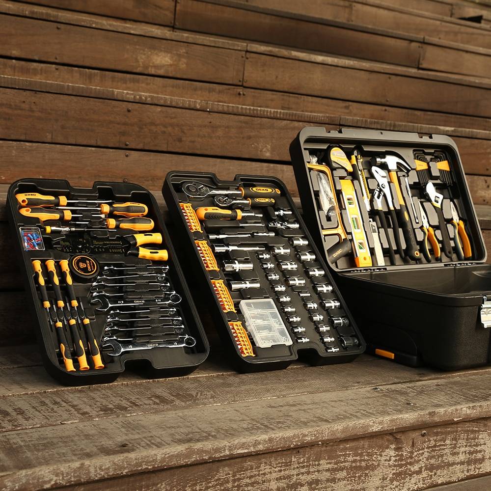 Rolling Storage 258 pcs Tool Kit Box